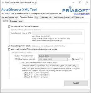 Free utility - AutoDiscover Test Tool