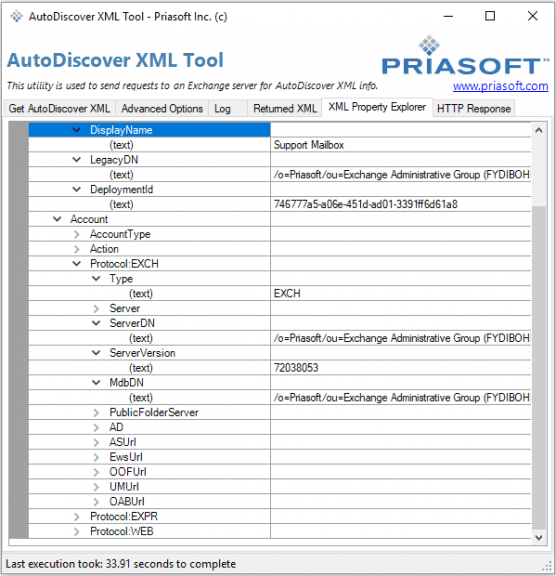 Free utility - AutoDiscover Test Tool