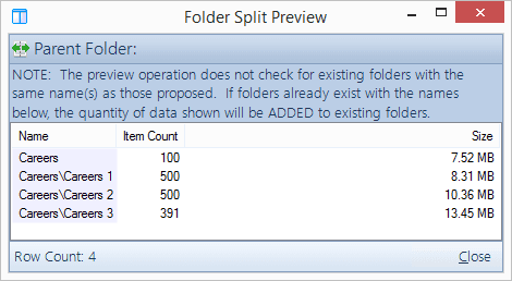 Folder Live View - Priasoft